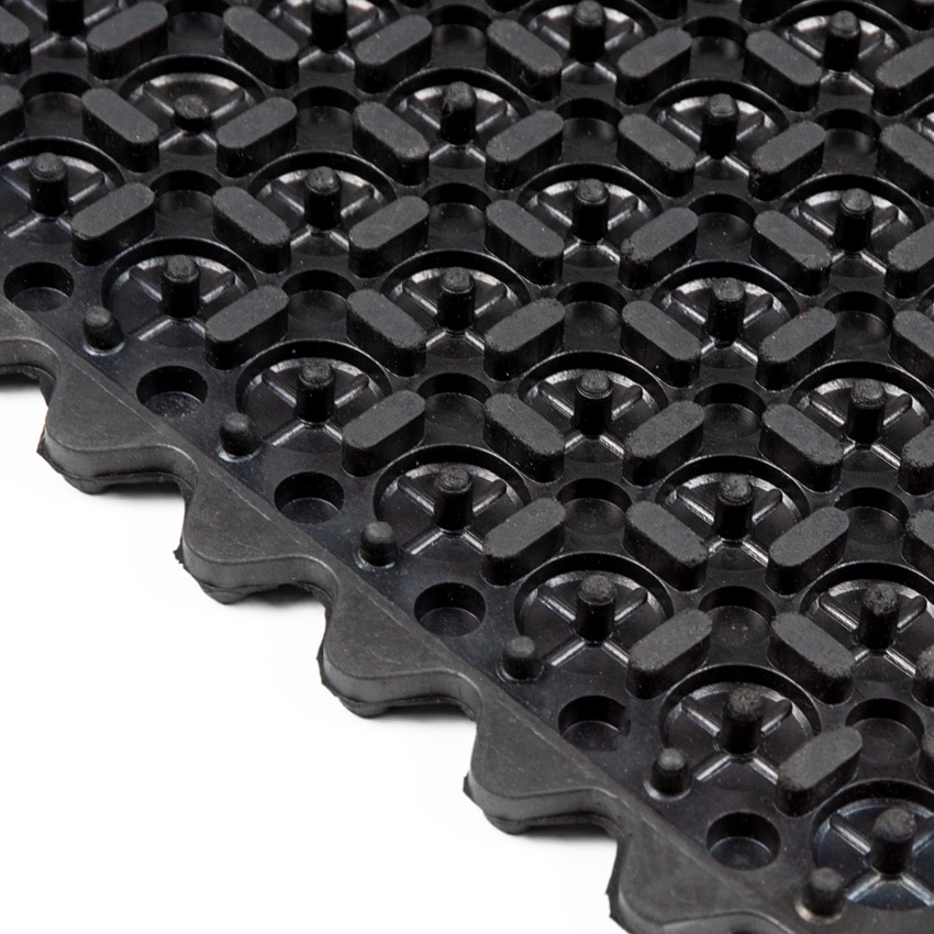 Rubber Modular Mat | Interlocking Non-Slip Rubber Matting